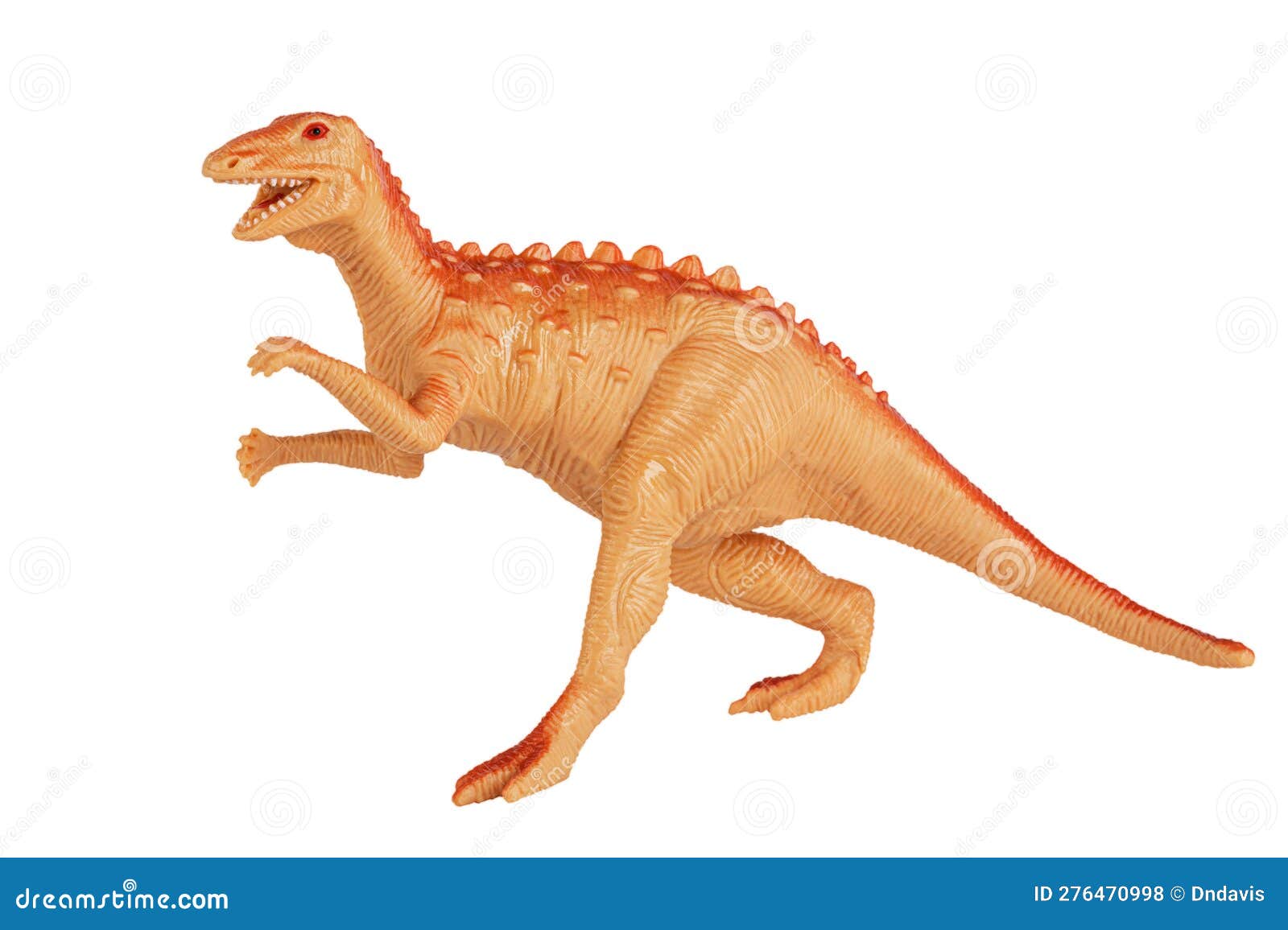 Dinosaur Isolated On White Background. Hand Painted Dinosaurs ...