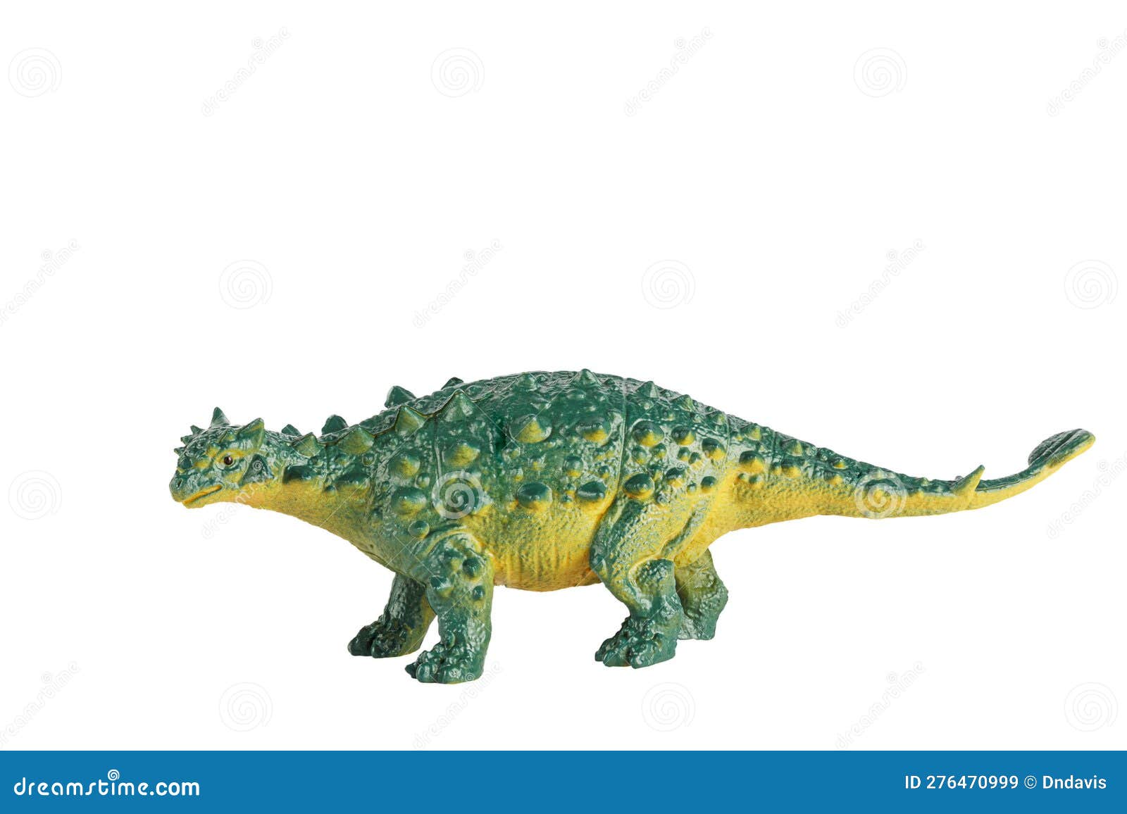 Dinosaur Isolated On White Background. Hand Painted Dinosaurs ...