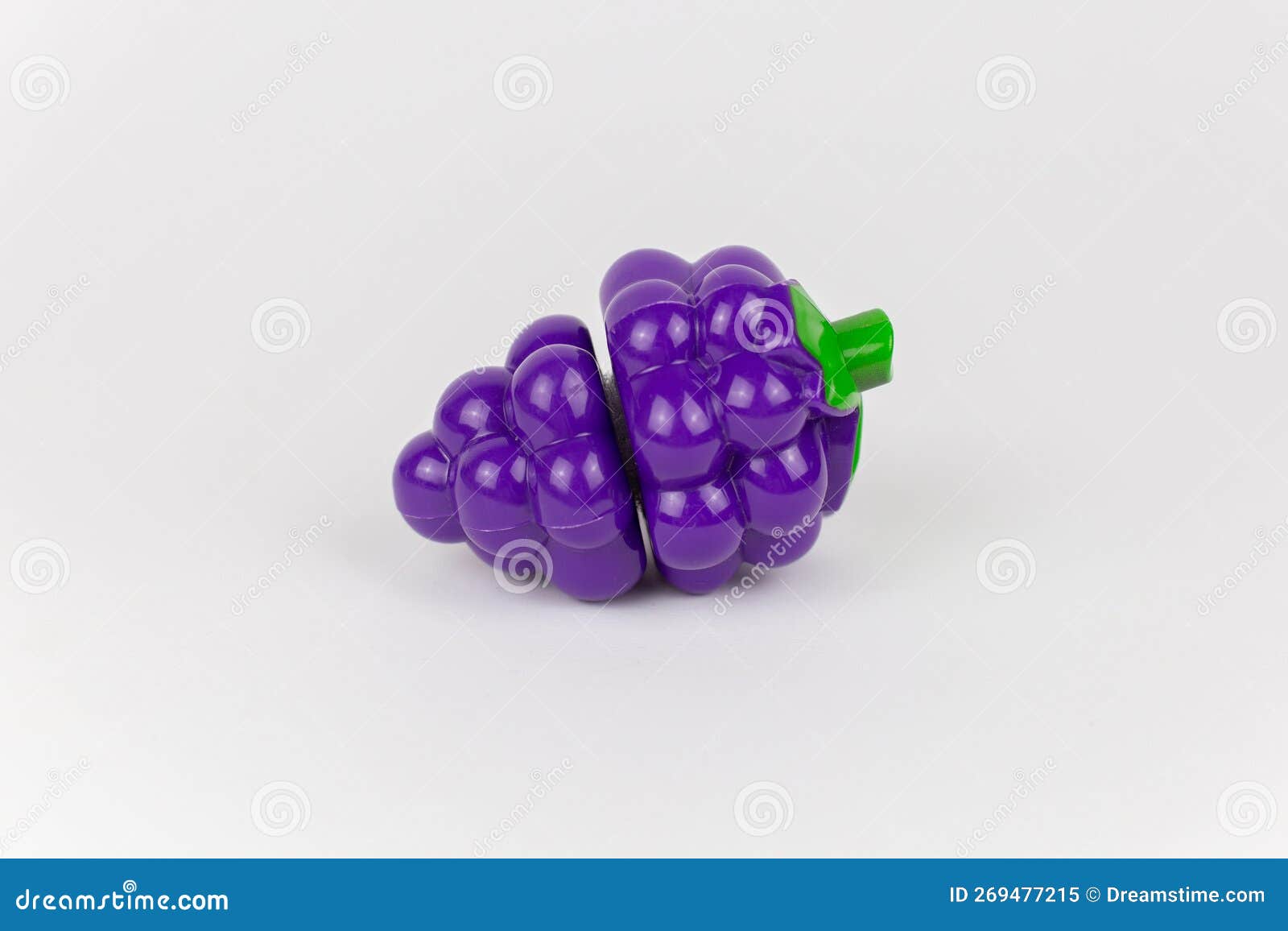 Plastic Toy Grapes on a White Background Stock Image - Image of kitchen ...