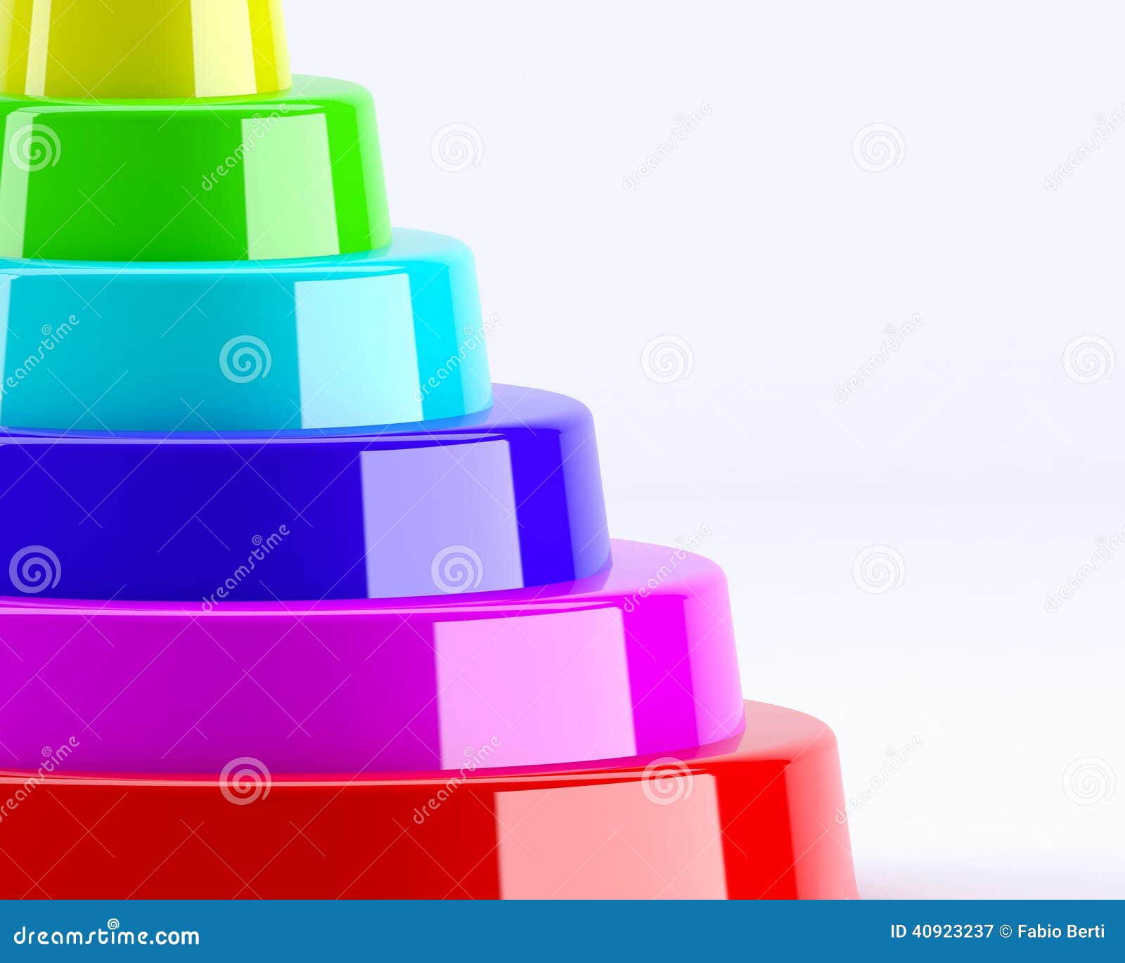 Plastic toy multicolored stock illustration. Illustration of guide ...