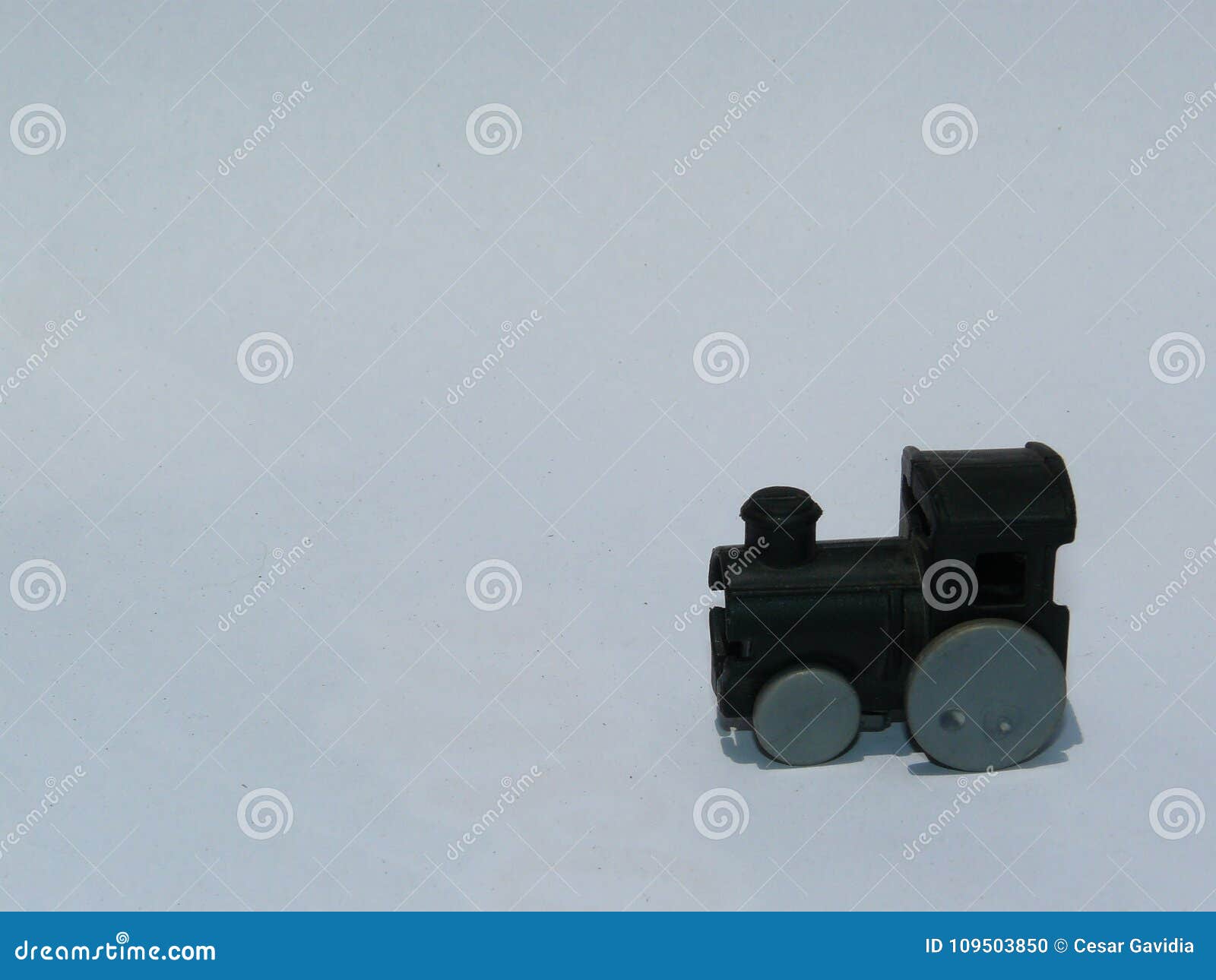 Plastic Toy of a Train Engine Stock Photo - Image of fire, solo: 109503850