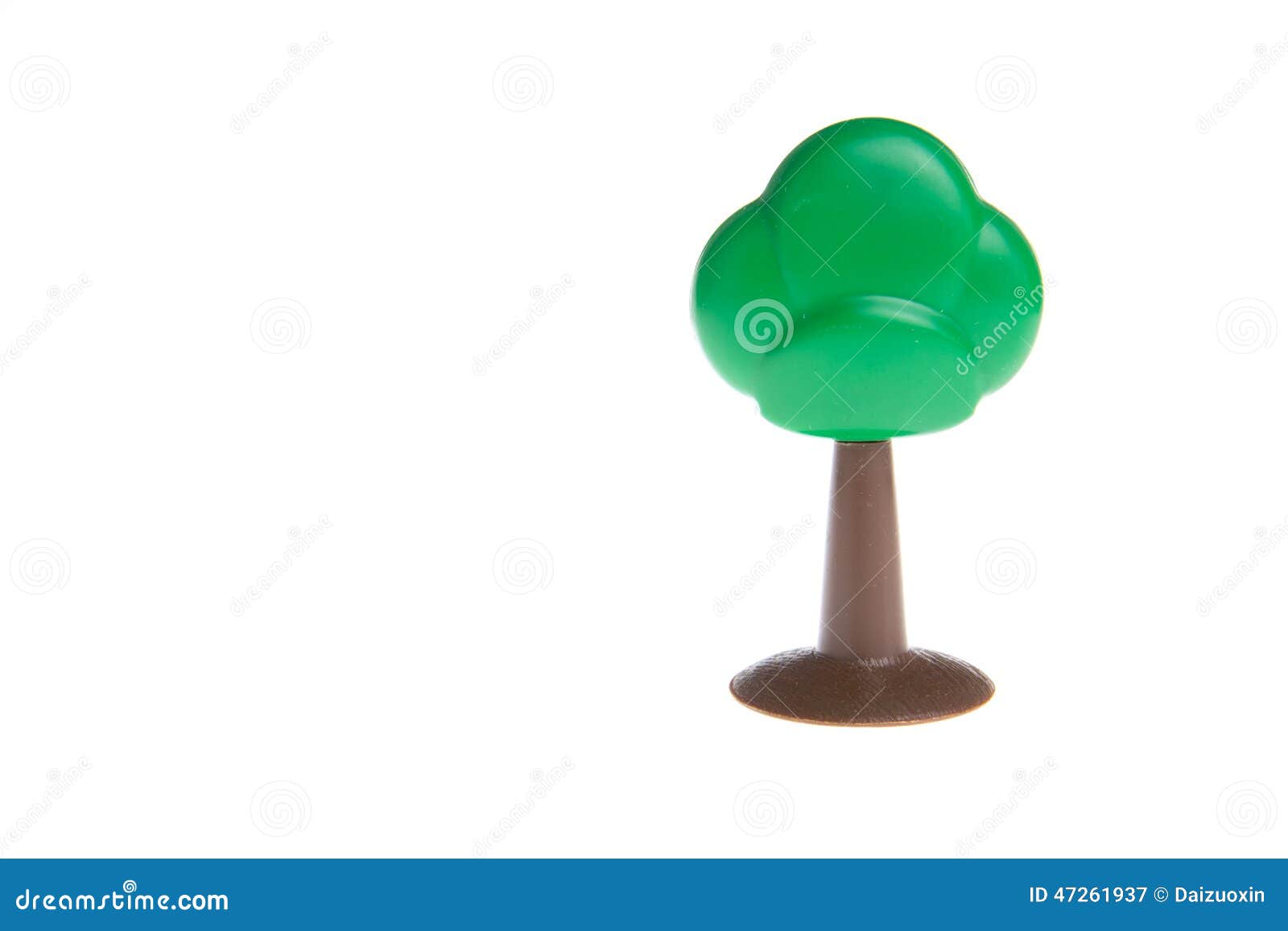 Plastic toy tree stock image. Image of natural, sign - 47261937
