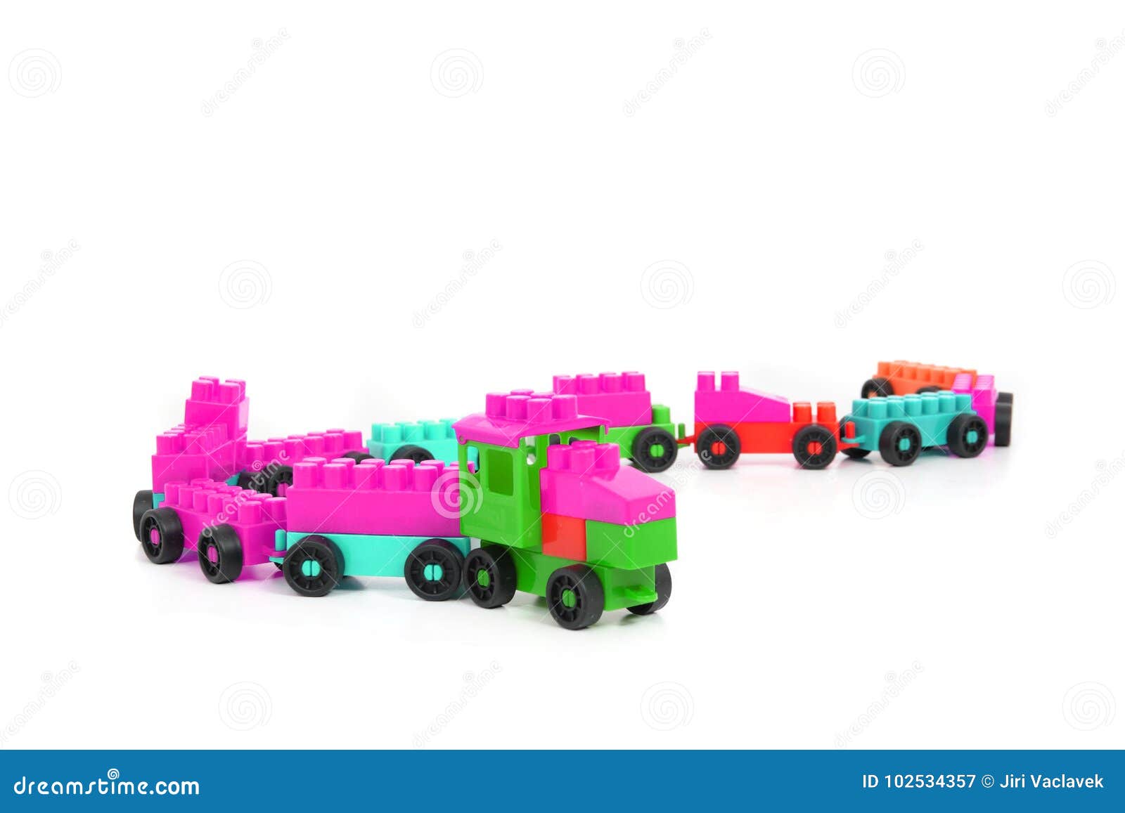 Plastic train stock image. Image of locomotive, model - 102534357