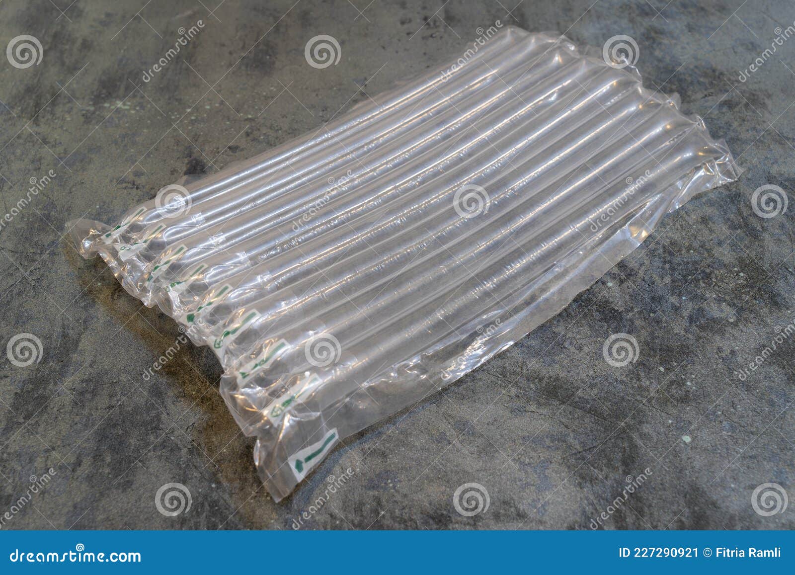 Plastic Translucent Air Packaging. Stock Image - Image of packaging ...