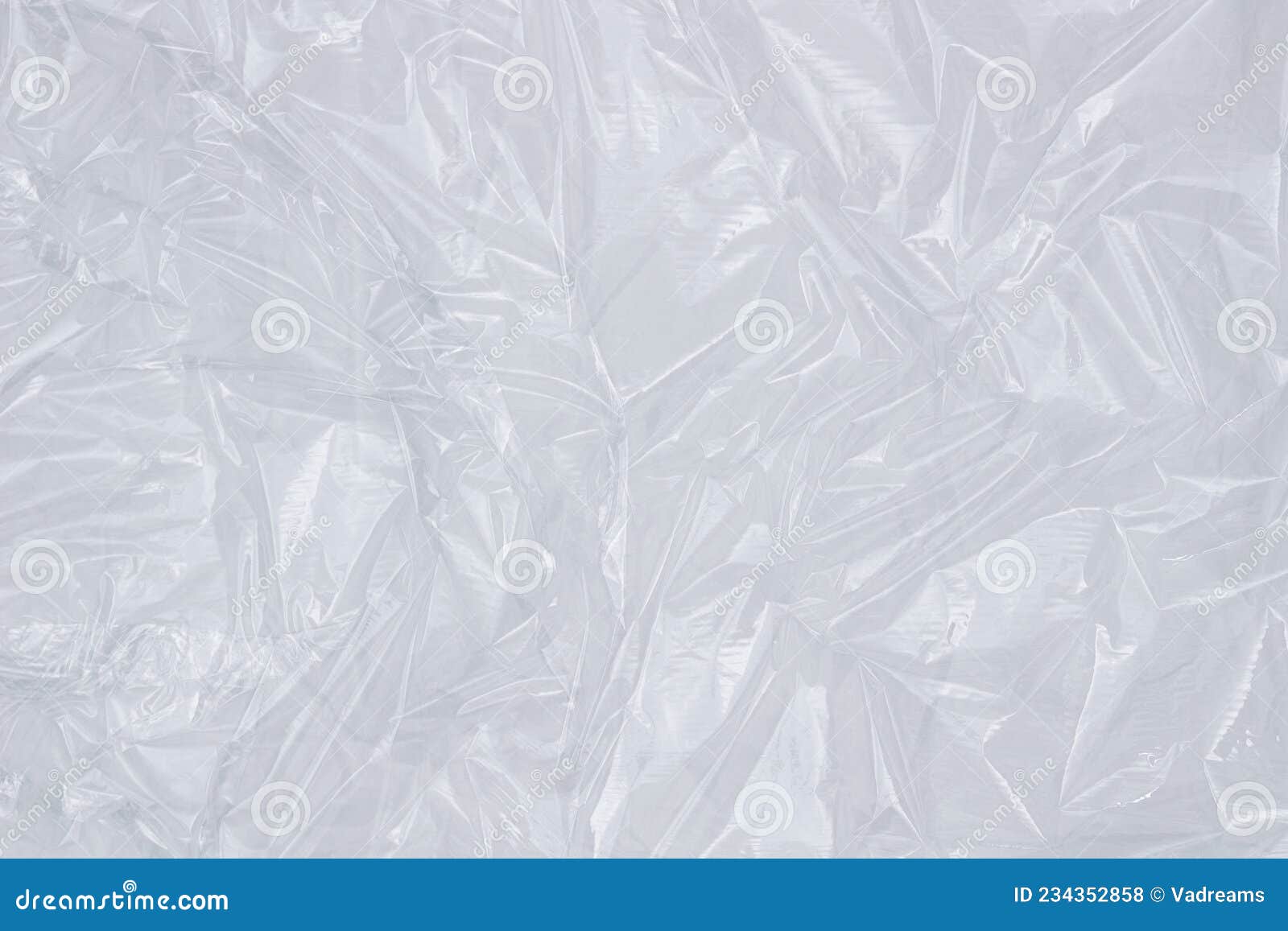 Plastic Transparent Cellophane Background. White Texture Background ...