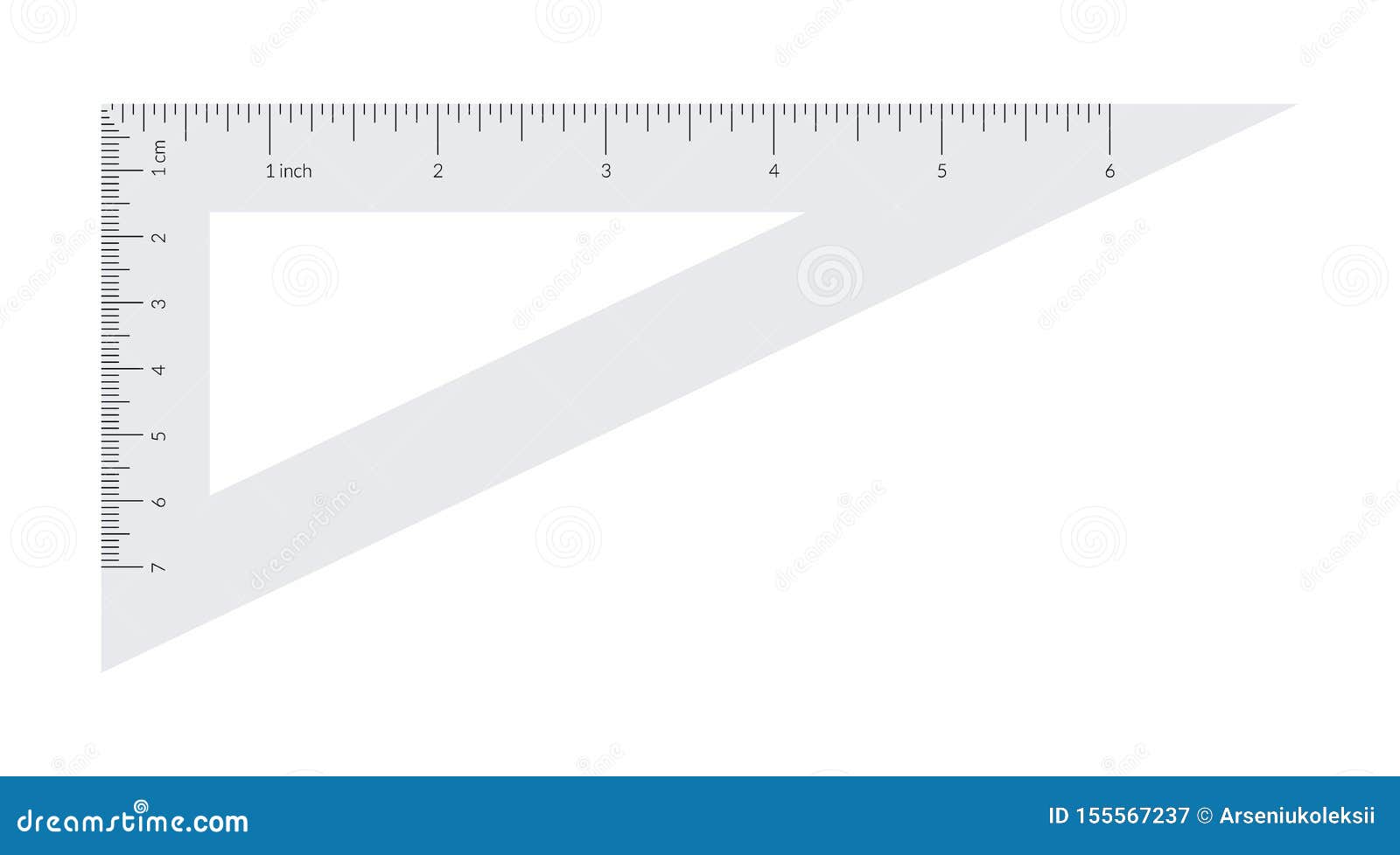 Metric Imperial And Decimal Inch Rulers Vector Set. Measure Tools ...