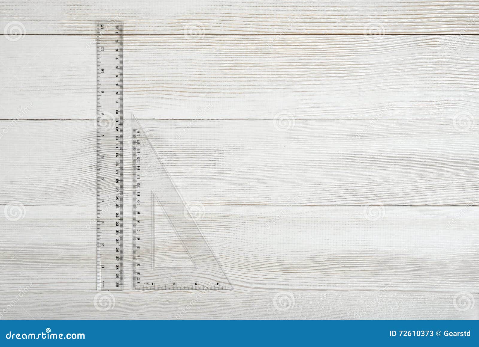 Straight Edge Ruler Triangle
