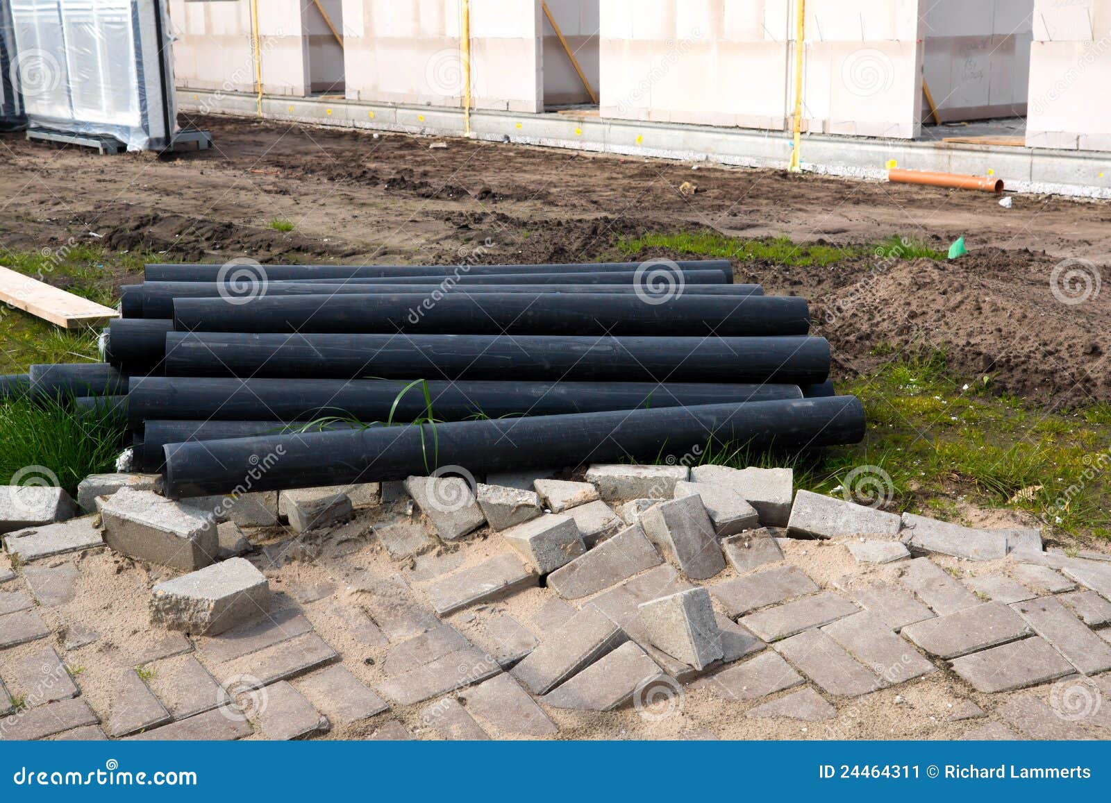 Plastic tubes stock image. Image of plumbing, pipe, tube - 24464311