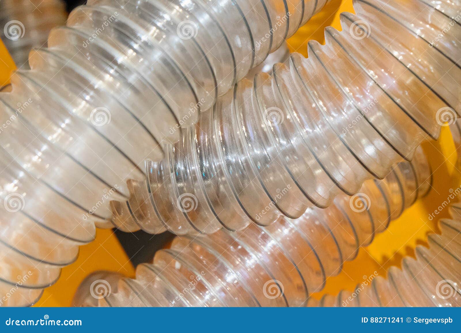 A plastic tubes stock image. Image of tubes, fabric, abstract - 88271241