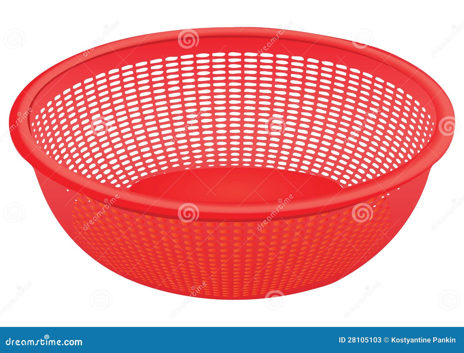 Plastic vergiet vector illustratie. Illustration of vergiet - 28105103