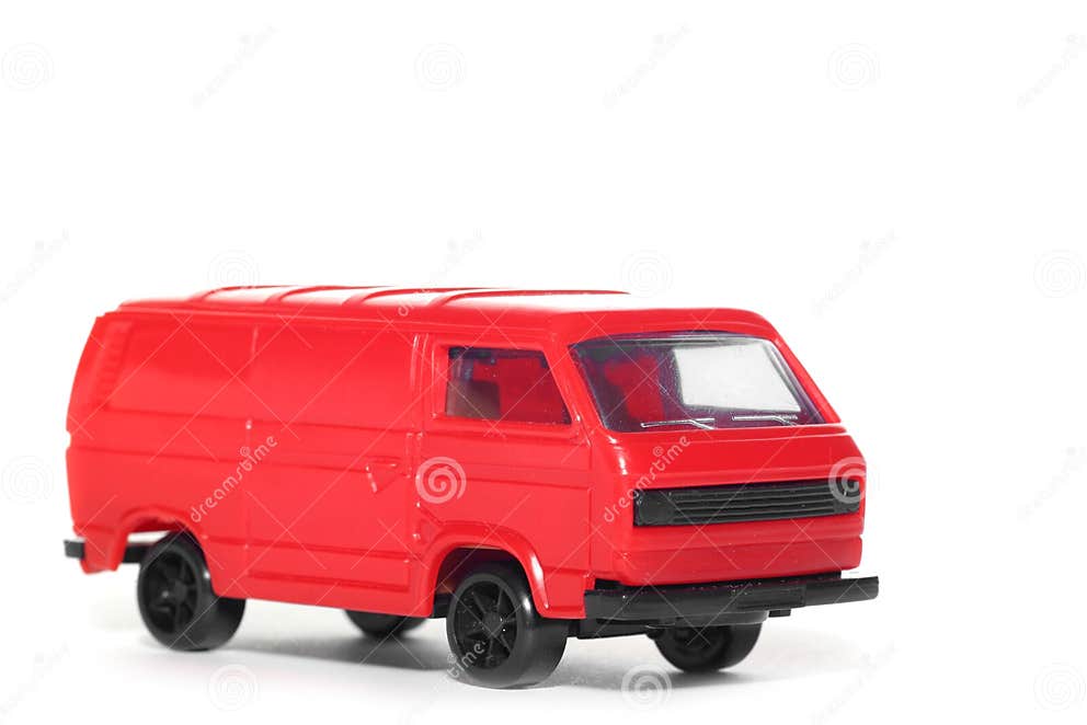 Plastic VW Van toy car stock photo. Image of play, childhood - 2138402