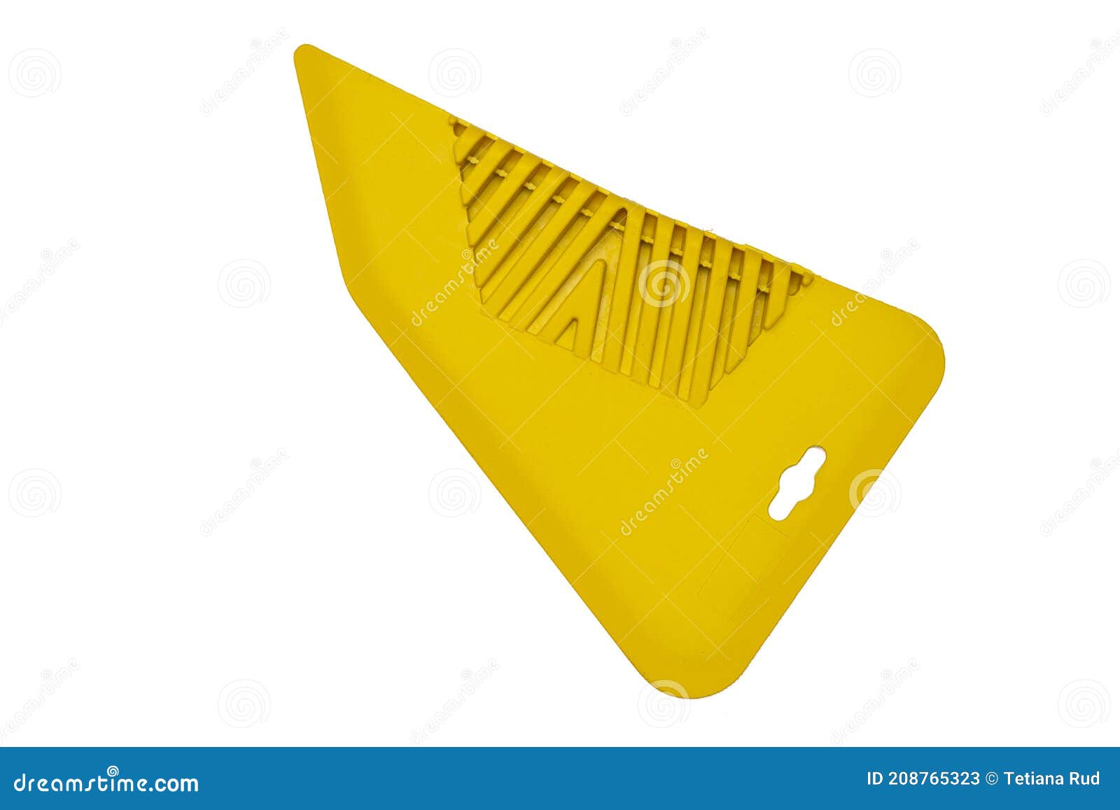 Plastic Wall Paper Scraper Isolated on a White Background Stock Image ...