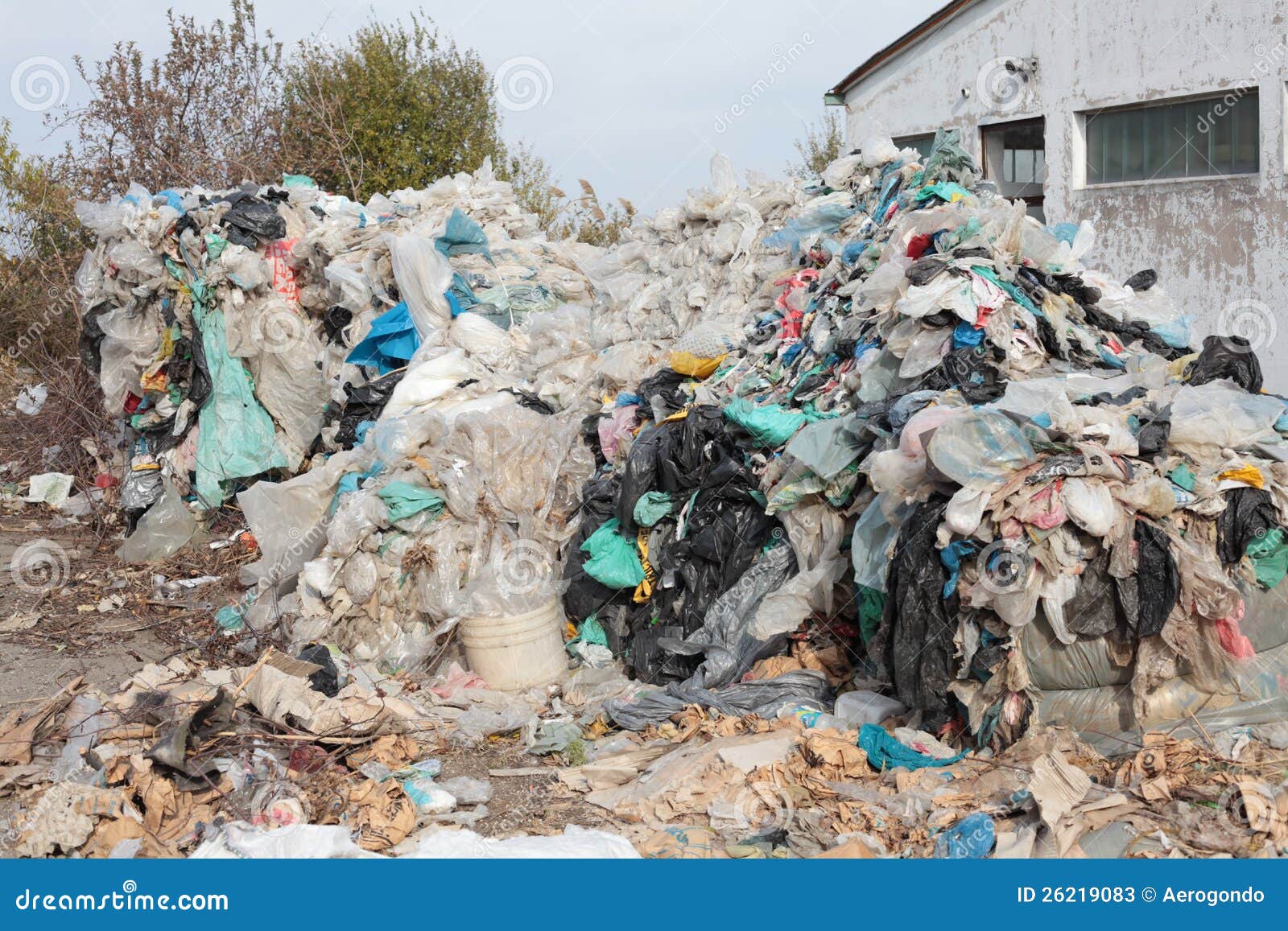 Plastic waste stock image. Image of toxic, garbage, packaged - 26219083