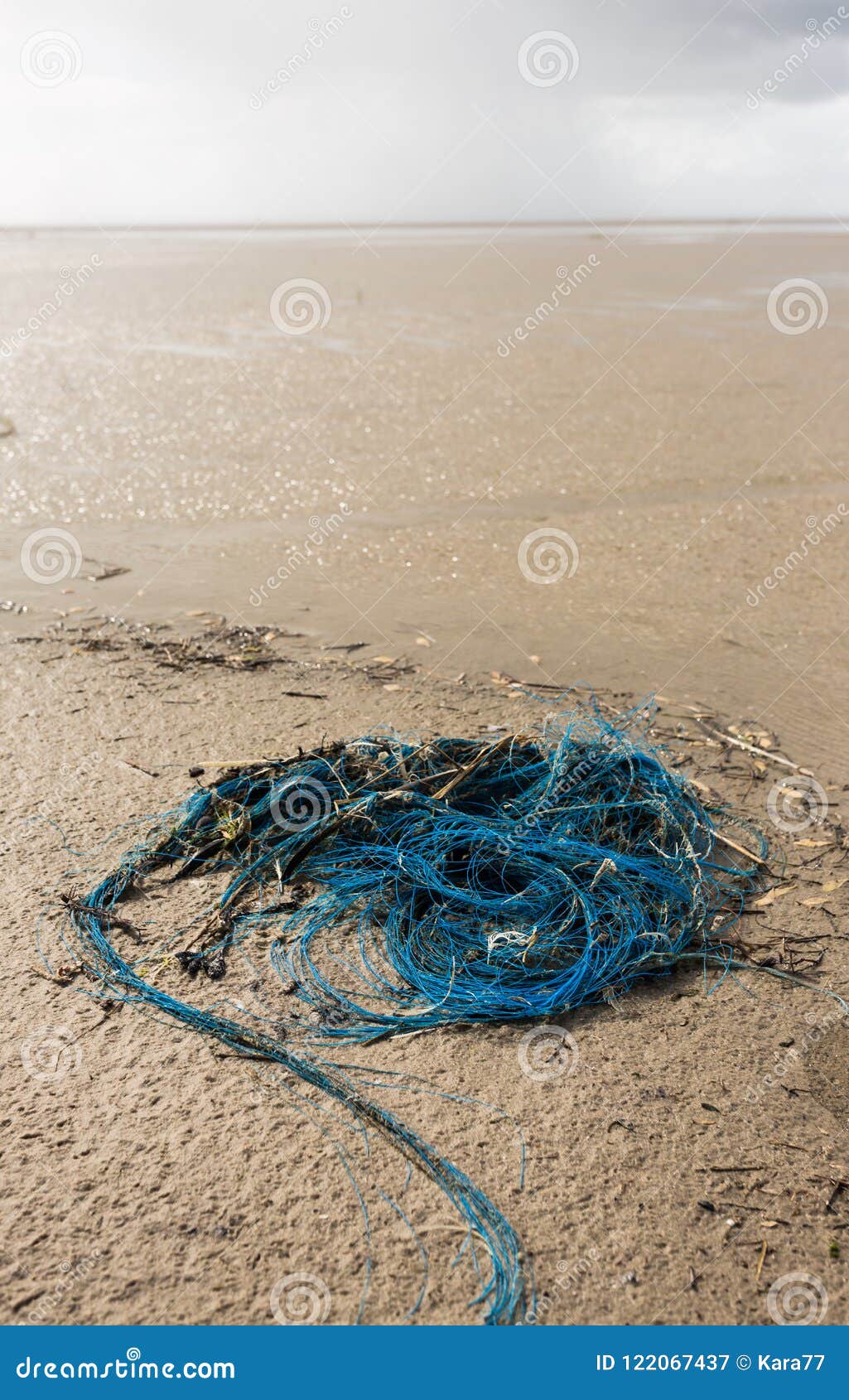 Fishnet_beach stock image. Image of fishnet, waste, debris - 122067437