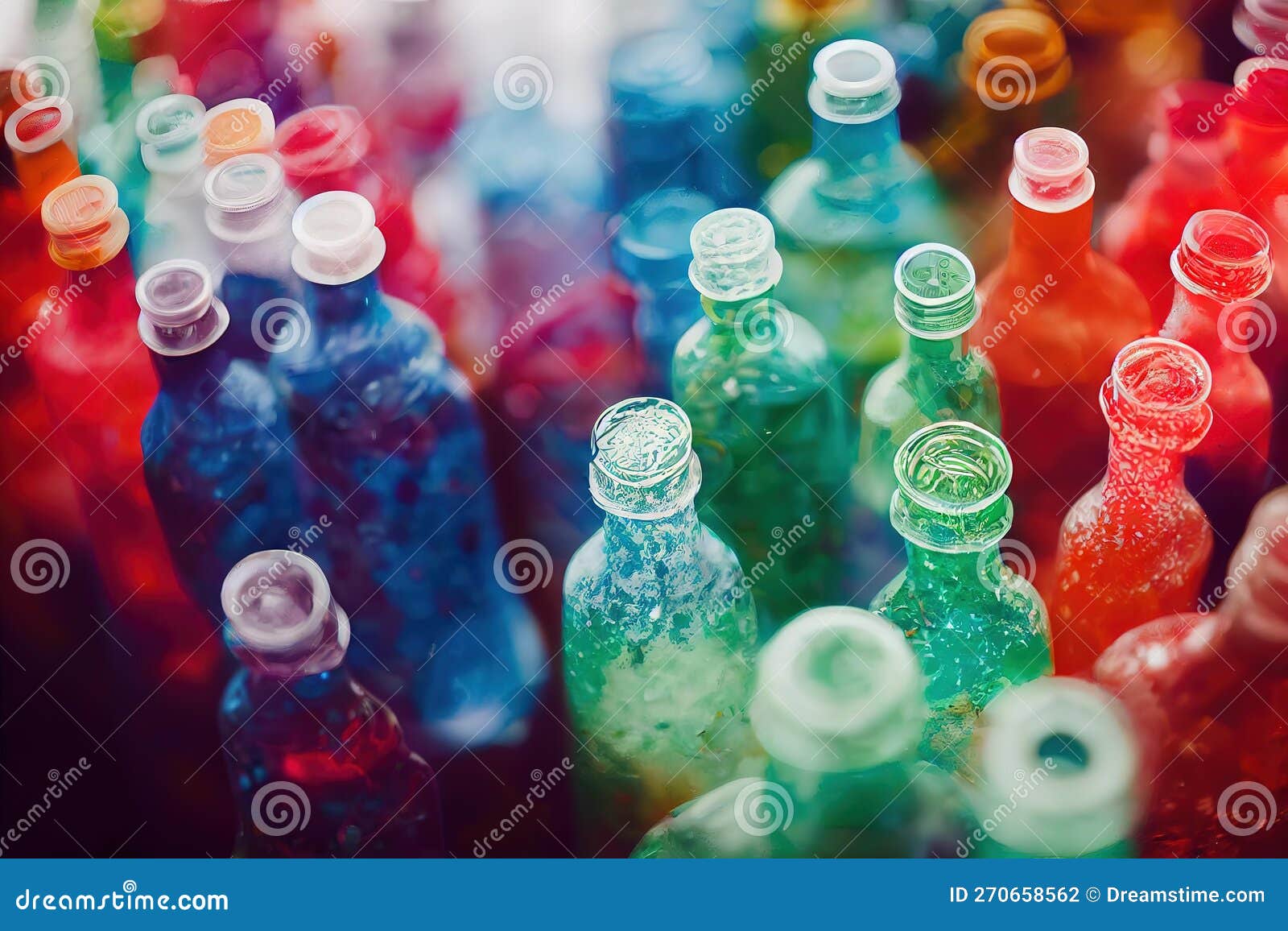 Plastic Waste in Human Life, Recycling of Plastic Garbage Stock ...