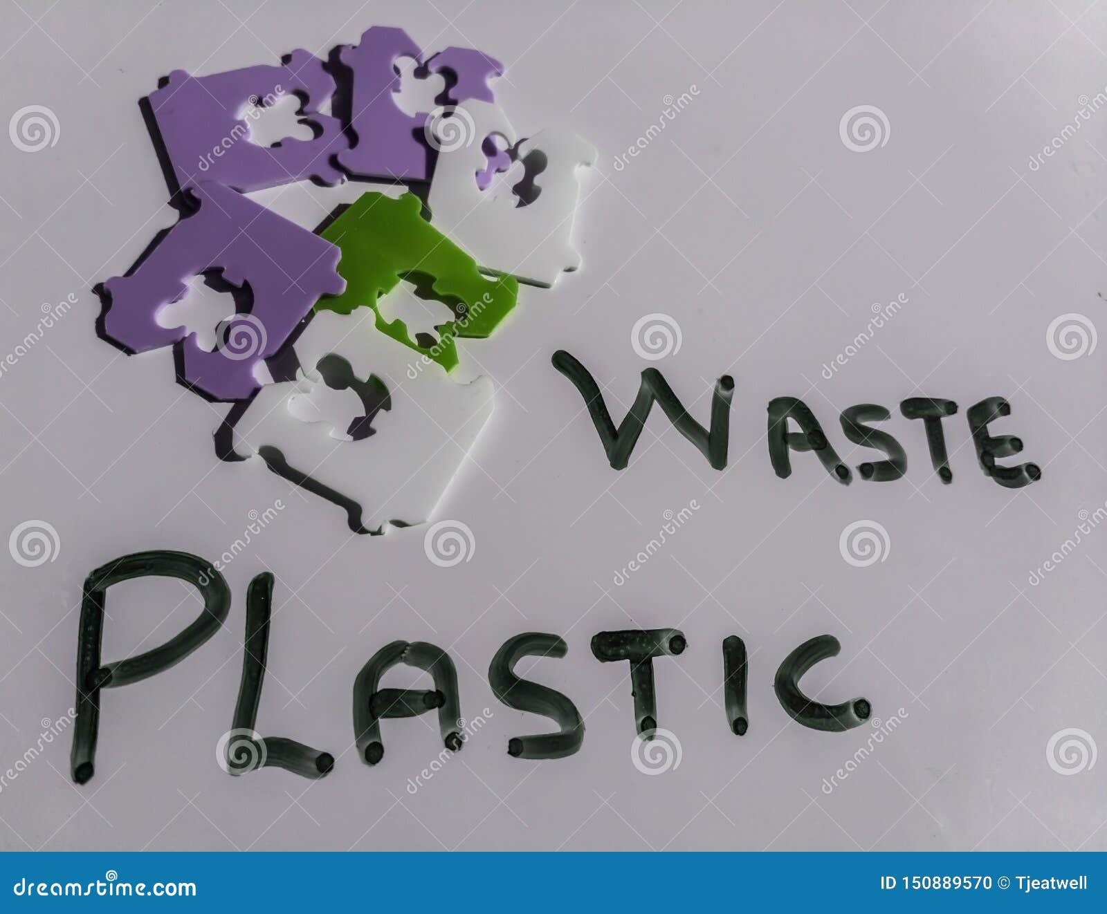 Plastic Waste Message 2 stock photo. Image of friendly - 150889570