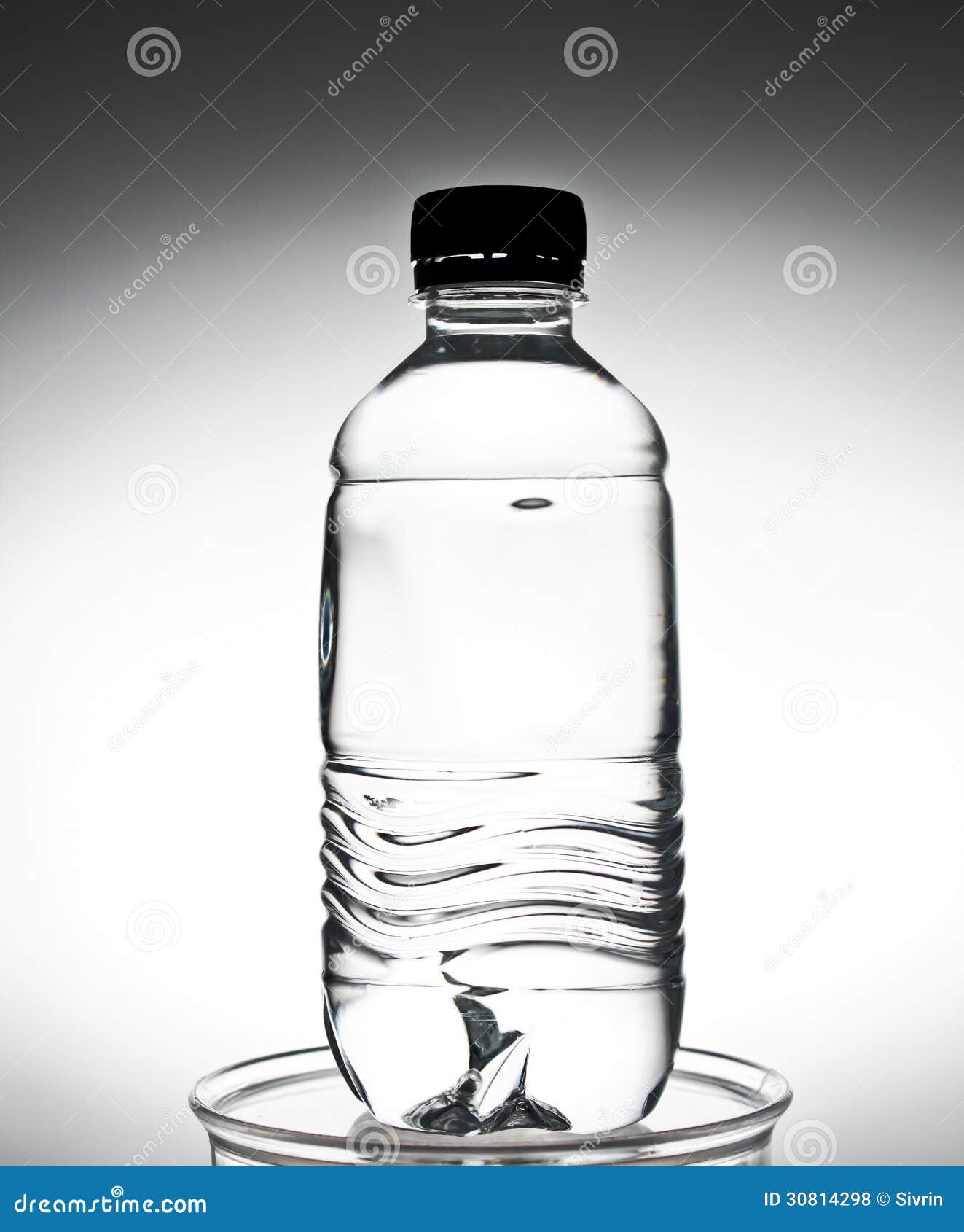 Plastic water bottle stock photo. Image of plain, plastic - 30814298