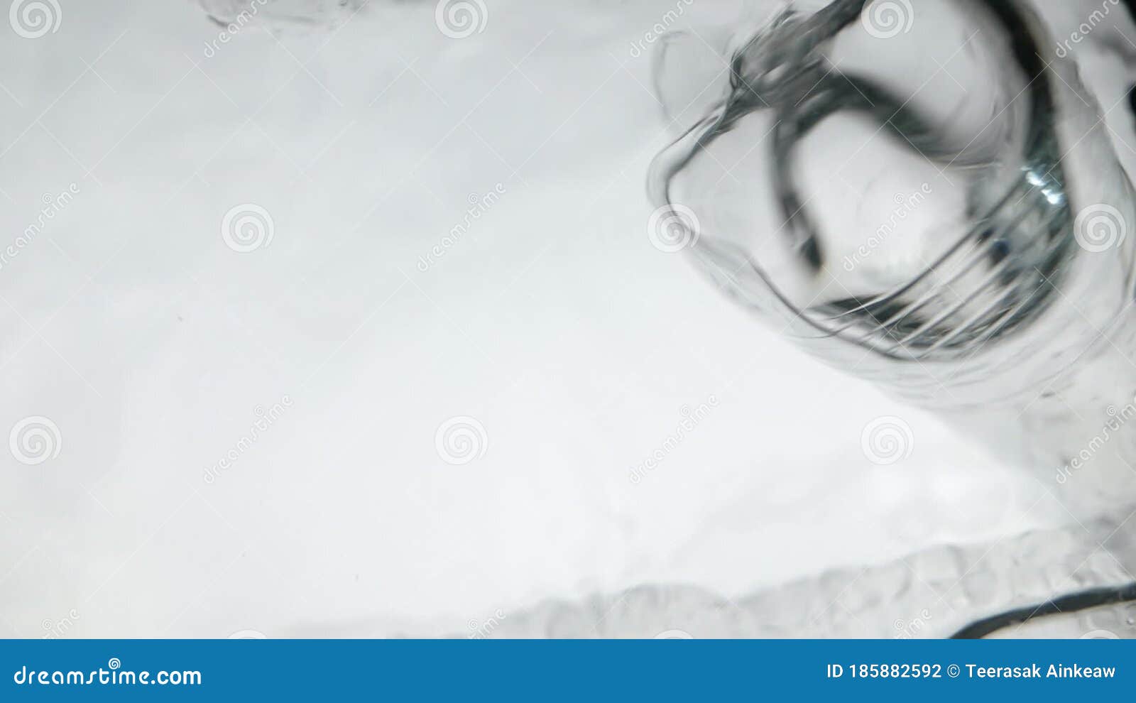 Plastic Water Bottle Floating in Water, Non-decomposable Plastic ...