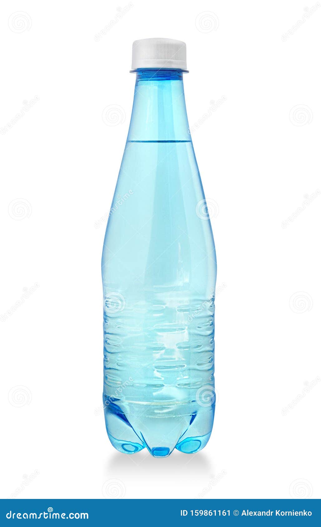 Plastic Water Bottle Isolated Stock Image - Image of transparent ...