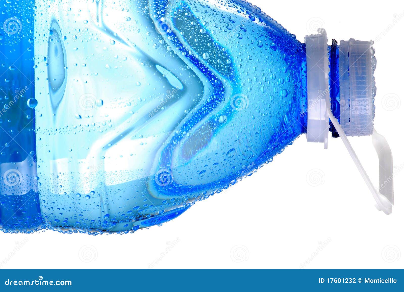 Plastic Water Container Isolated on White Stock Photo - Image of fresh ...