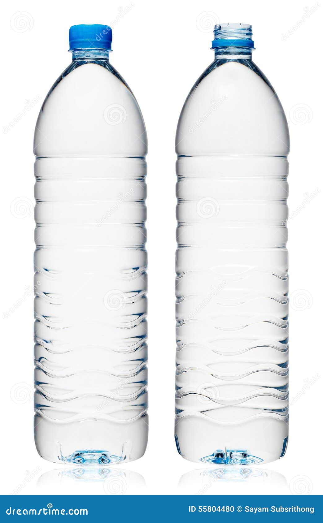 Plastic waterfles stock foto. Image of gezuiverd, gezondheid - 55804480