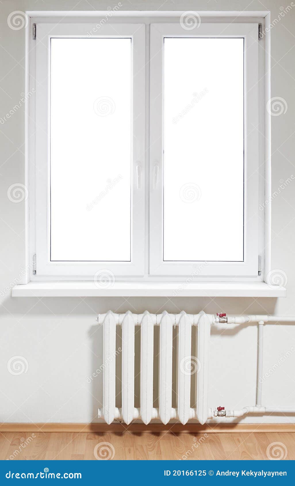 Plastic Window and Radiator Stock Image - Image of cloud, house: 20166125