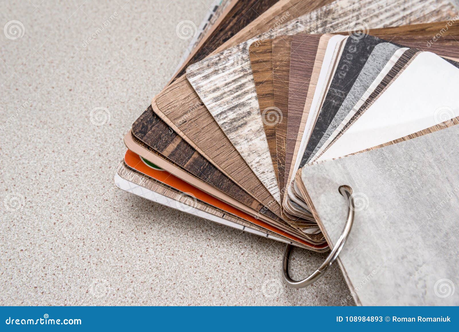 Plastic and Wood Sample Color Stock Image - Image of home, dark: 108984893