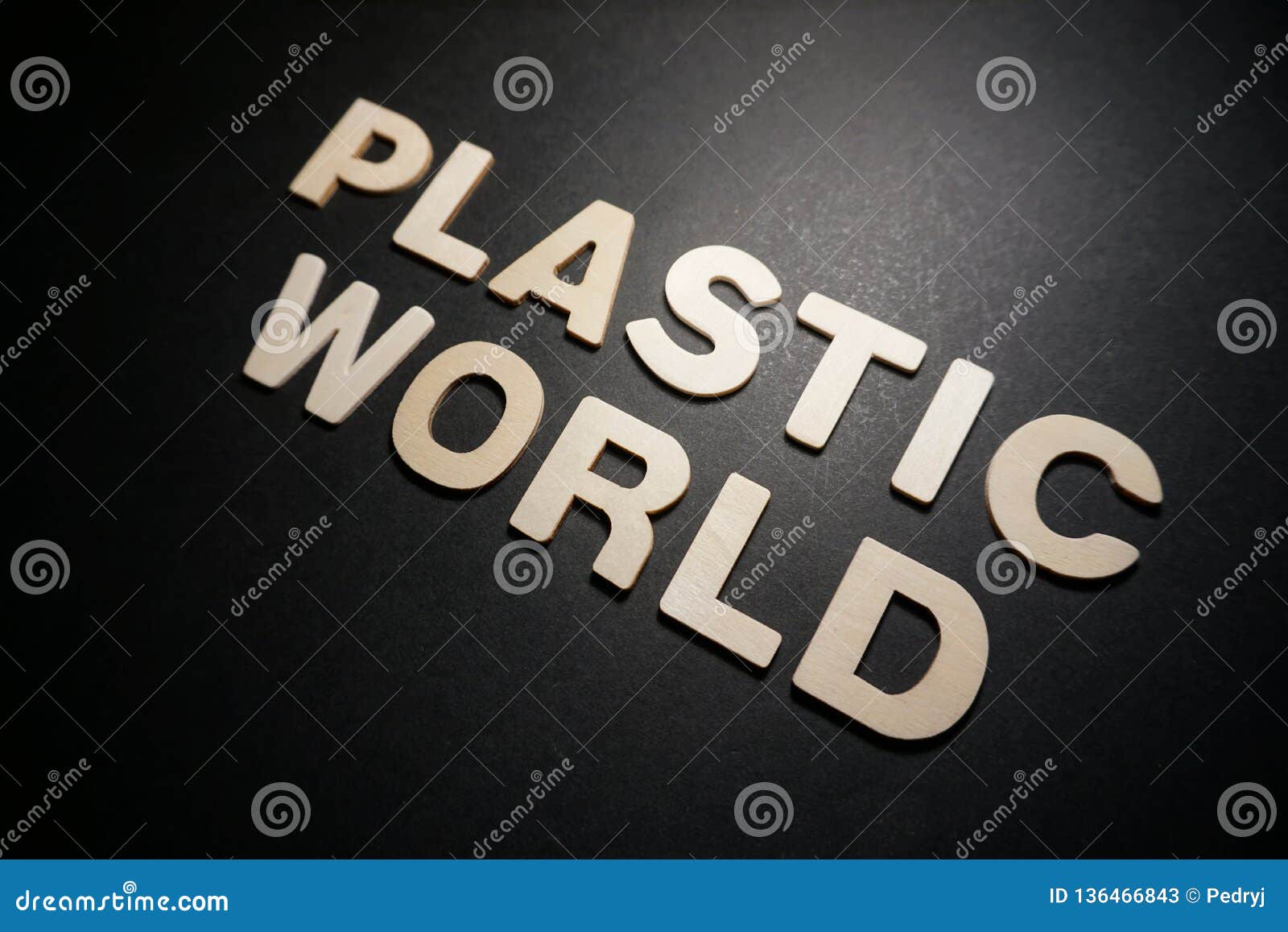 Plastic World stock image. Image of plastic, graphic - 136466843