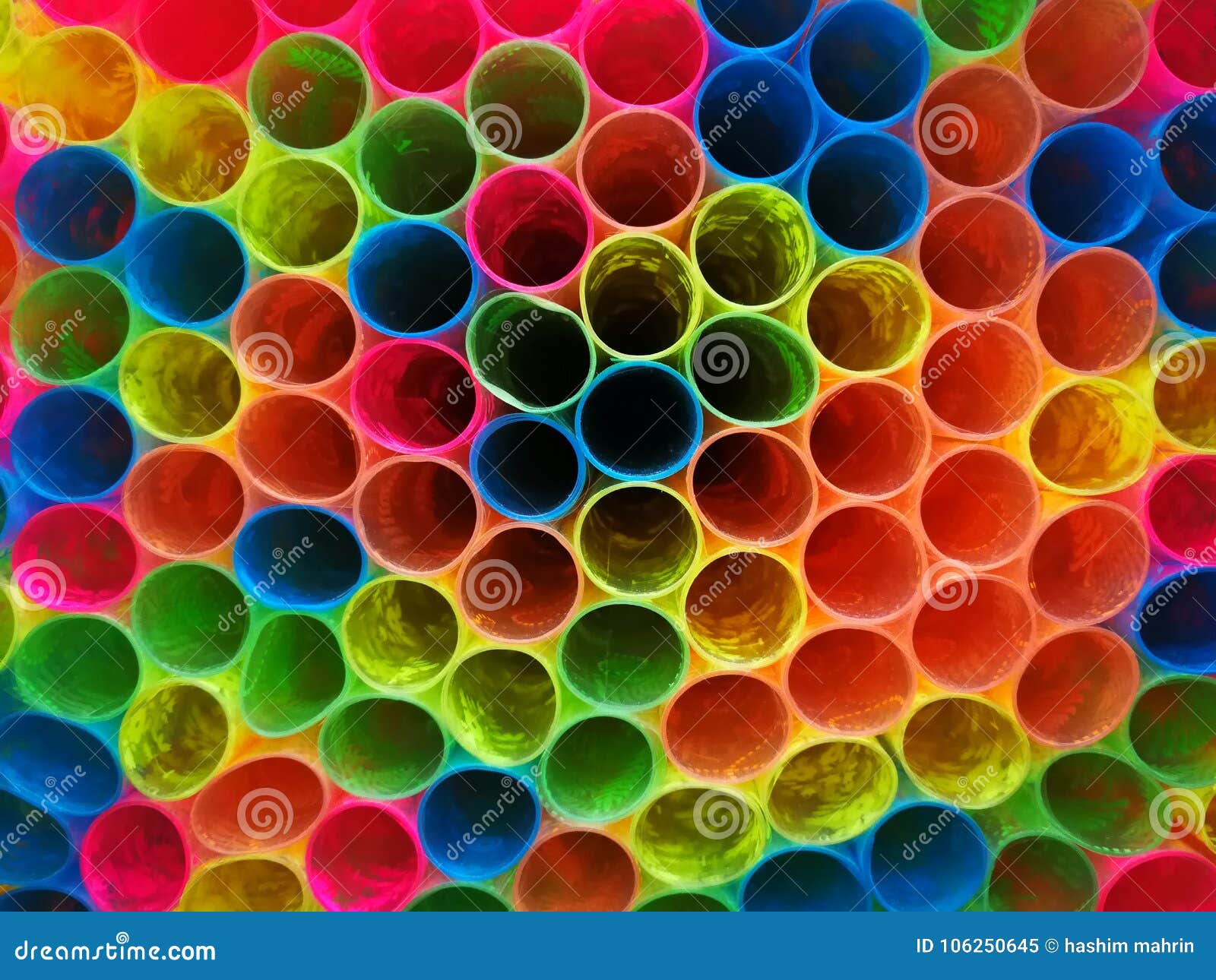 Colourful Pattern the Plastic Wrapping Book Stock Image - Image of ...