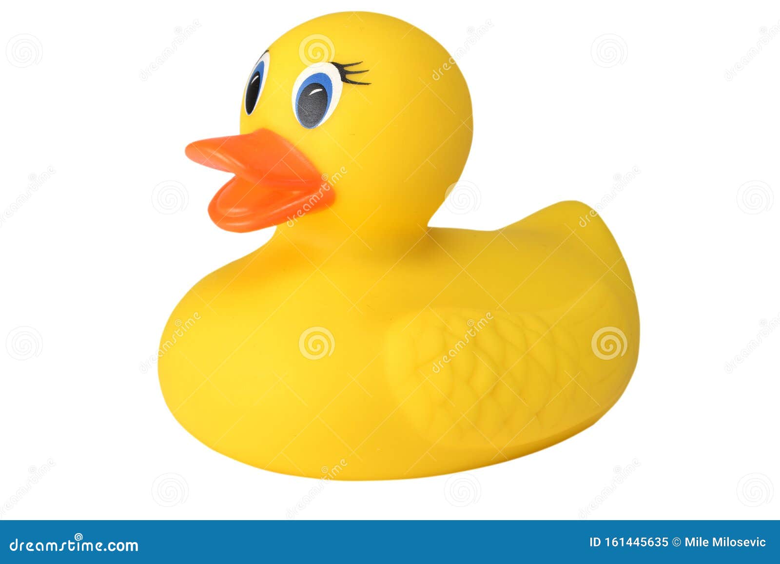 Plastic yellow duck toy stock image. Image of clean - 161445635