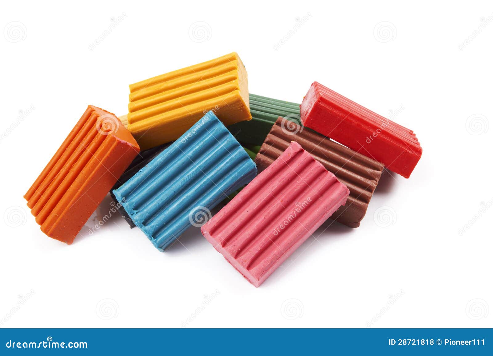 Plasticine foto de stock. Imagem de grupo, creatividade - 28721818