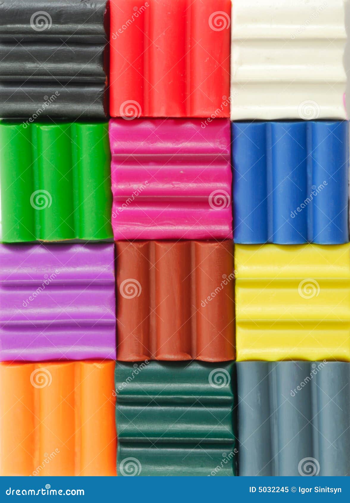 Plasticine stock afbeelding. Image of kind, sluit, kleur - 5032245