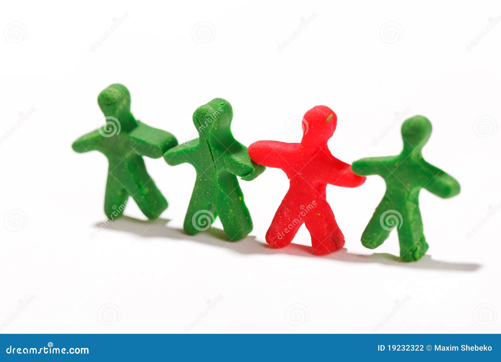 Plasticine Characters From A Famous Childrens Show Stock Photography ...