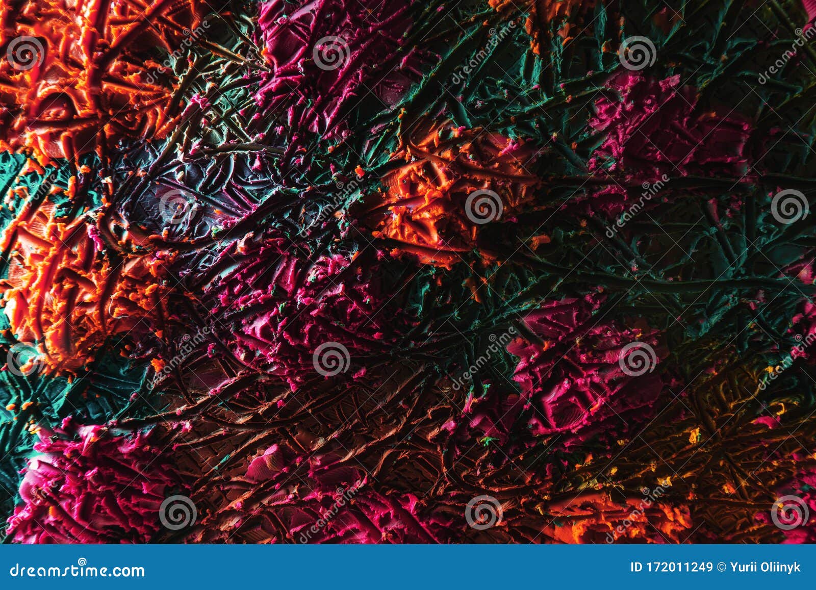 Plasticine Color Texture in Different Colors on a Modeling Board Stock ...