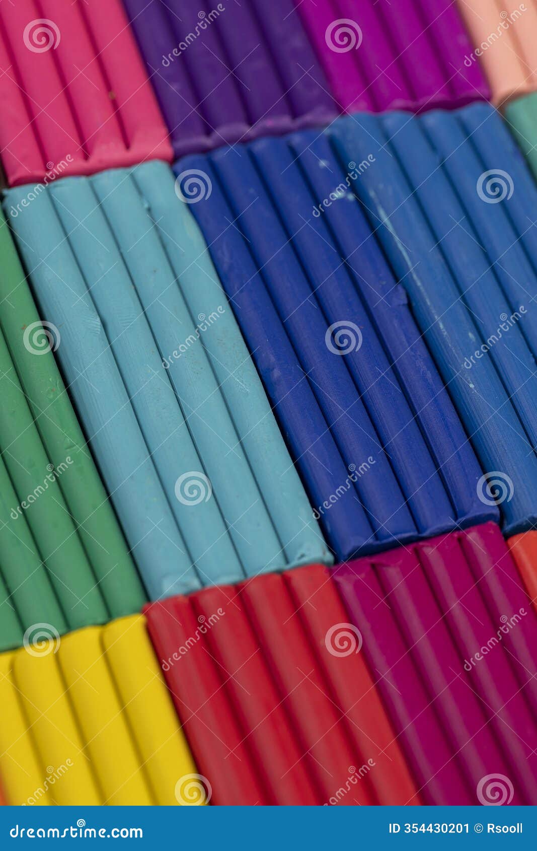 Plasticine of Different Colors for Modeling and Modeling Stock Image ...