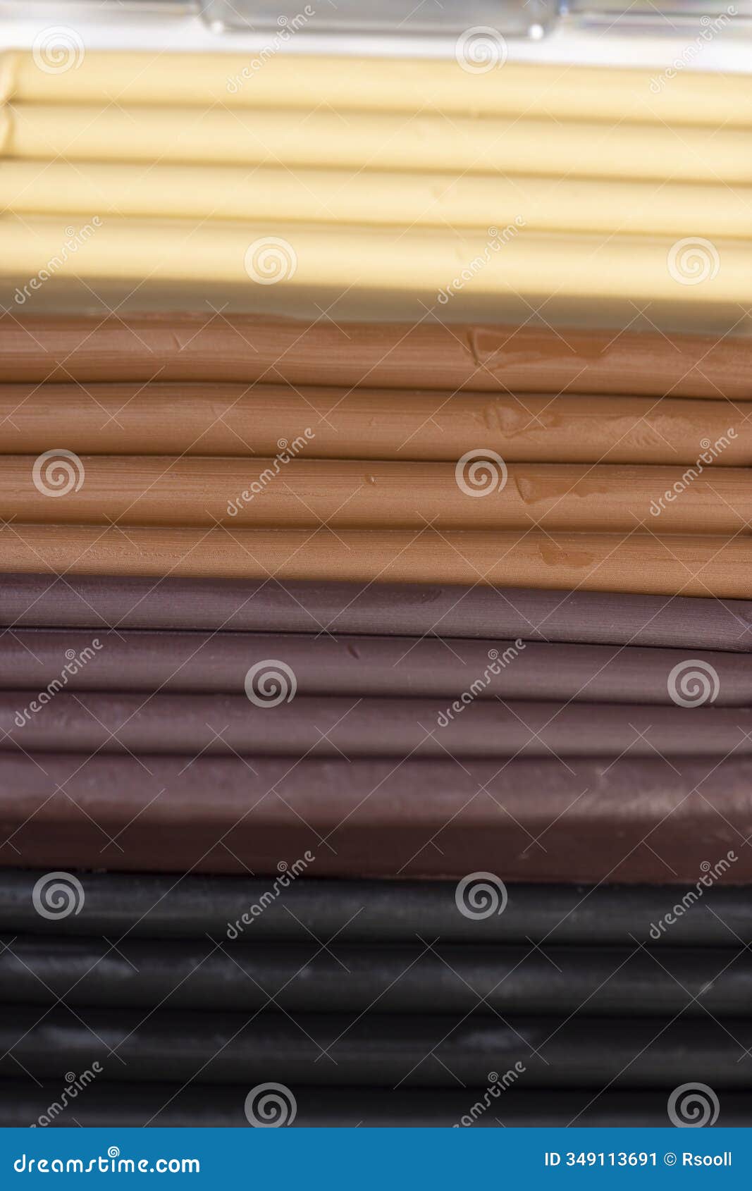 Plasticine of Different Colors for Modeling and Modeling Stock Image ...