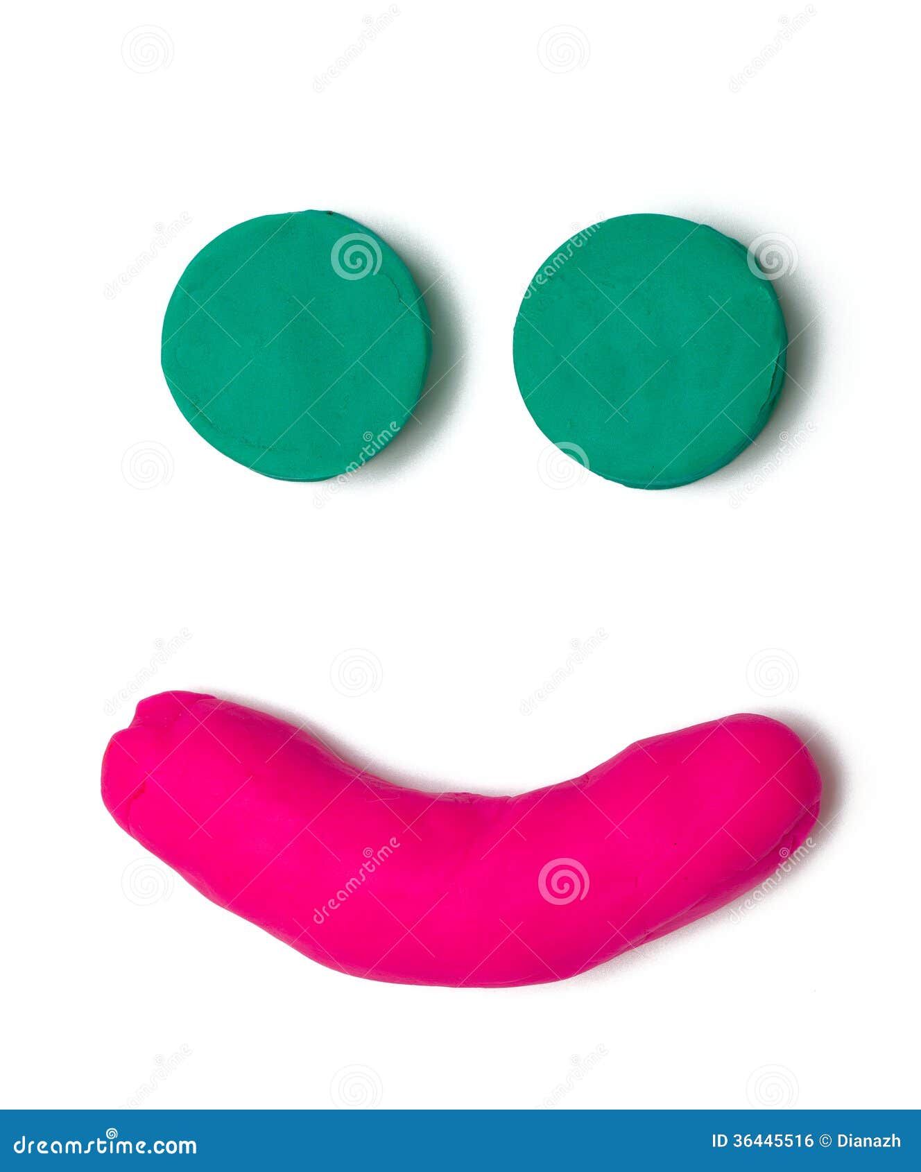 Plasticine face stock photo. Image of molding, choices - 36445516