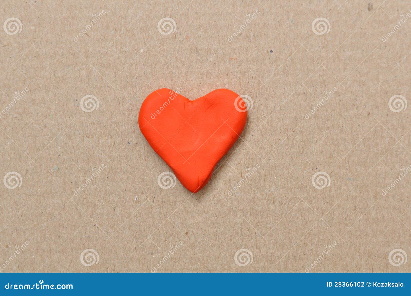 Plasticine heart stock photo. Image of flirtation, dating - 28366102