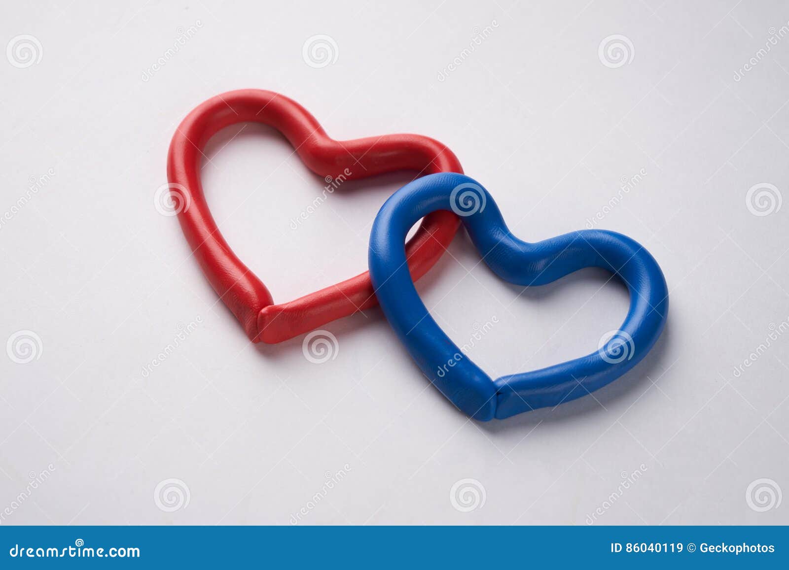 Plasticine heart stock image. Image of valentine, decoration - 86040119