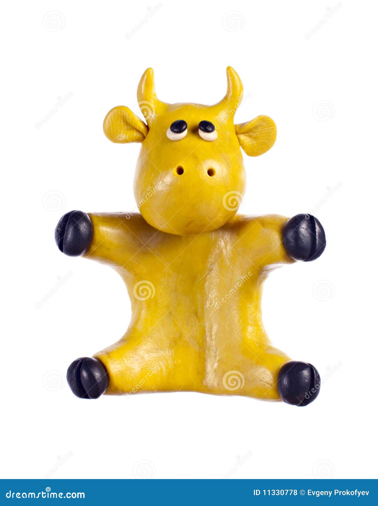 Plasticine Taurus stock photo. Image of horoscope, zodiac - 11330778