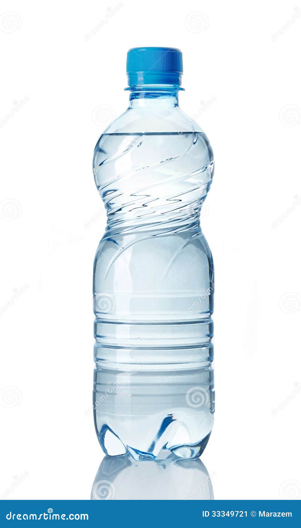 Plastikflasche Wasser stockbild. Bild von flüssigkeit - 33349721