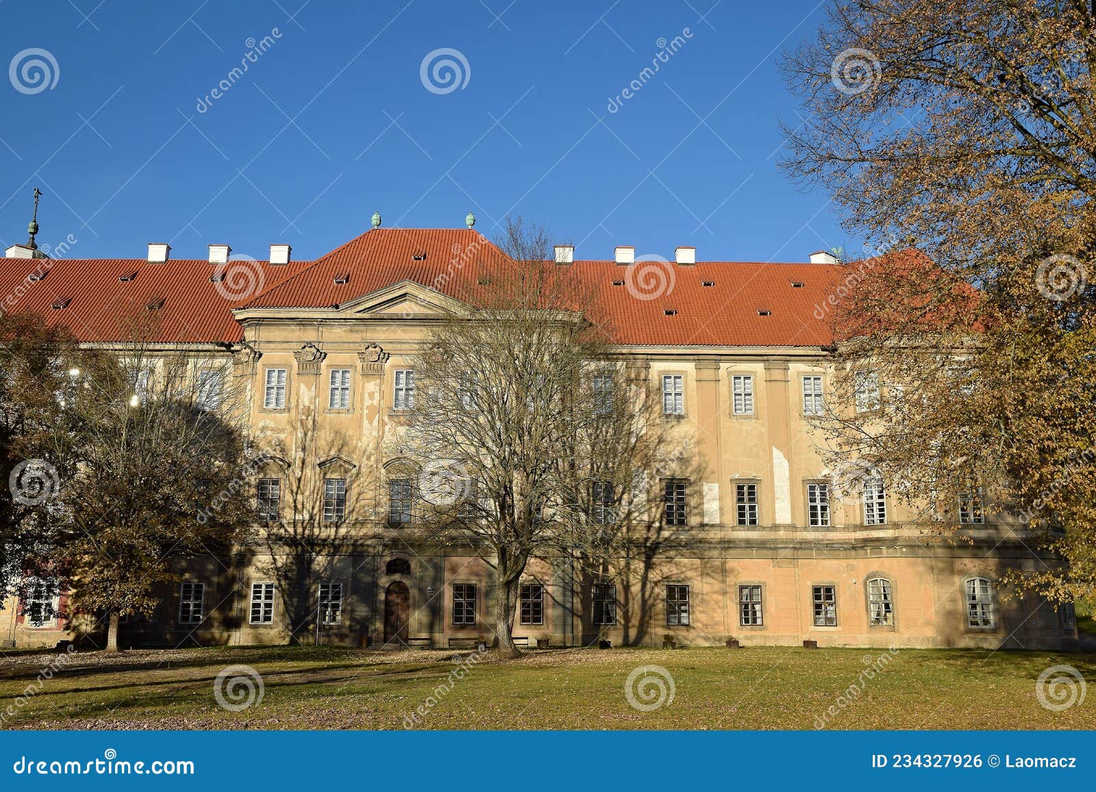The Plasy Monastery in the West of Czechia Stock Photo - Image of ...