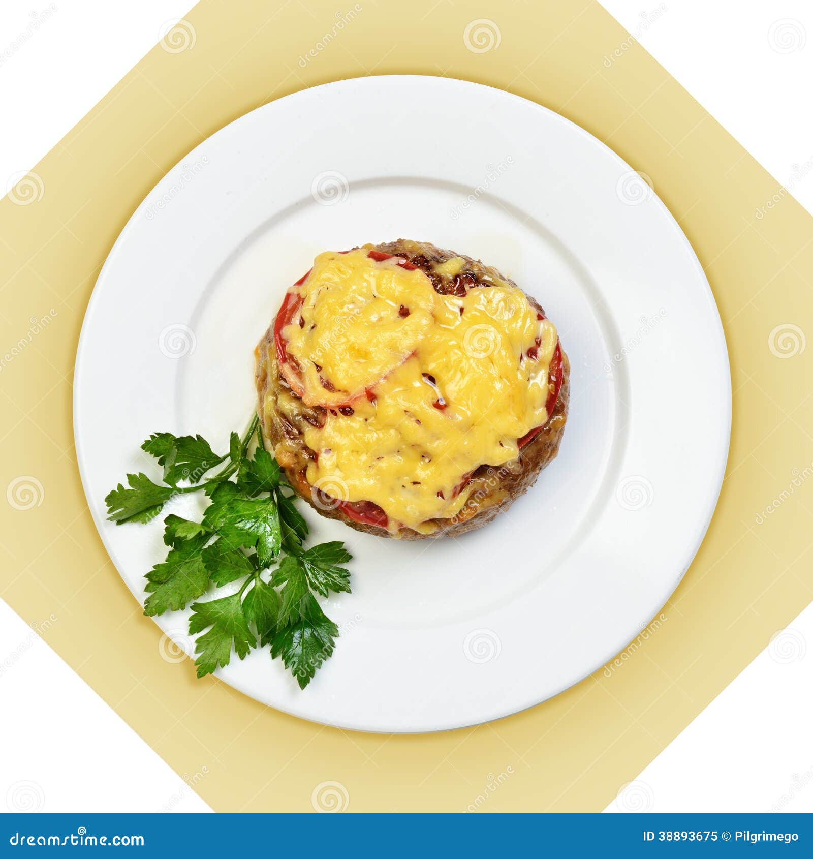 Plat De Riz Frit Avec De La Viande (pilaf) Image stock - Image du ...