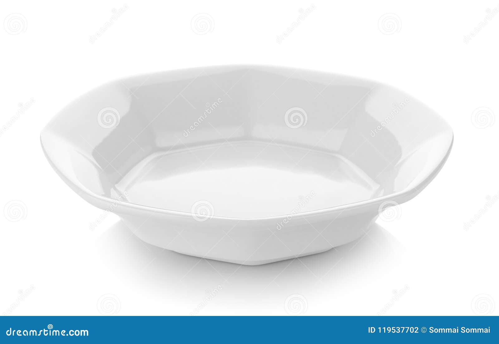 Plat Vide D'isolement Sur Le Fond Blanc Photo stock - Image du moderne ...