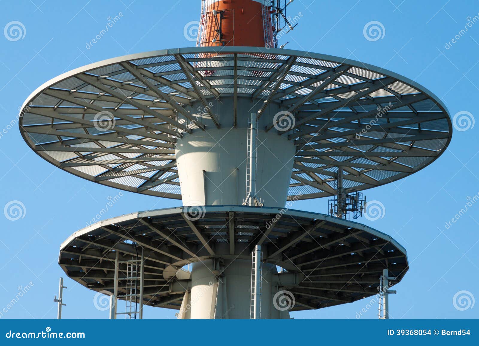 Plataformas de la torre foto de archivo. Imagen de teléfono - 39368054