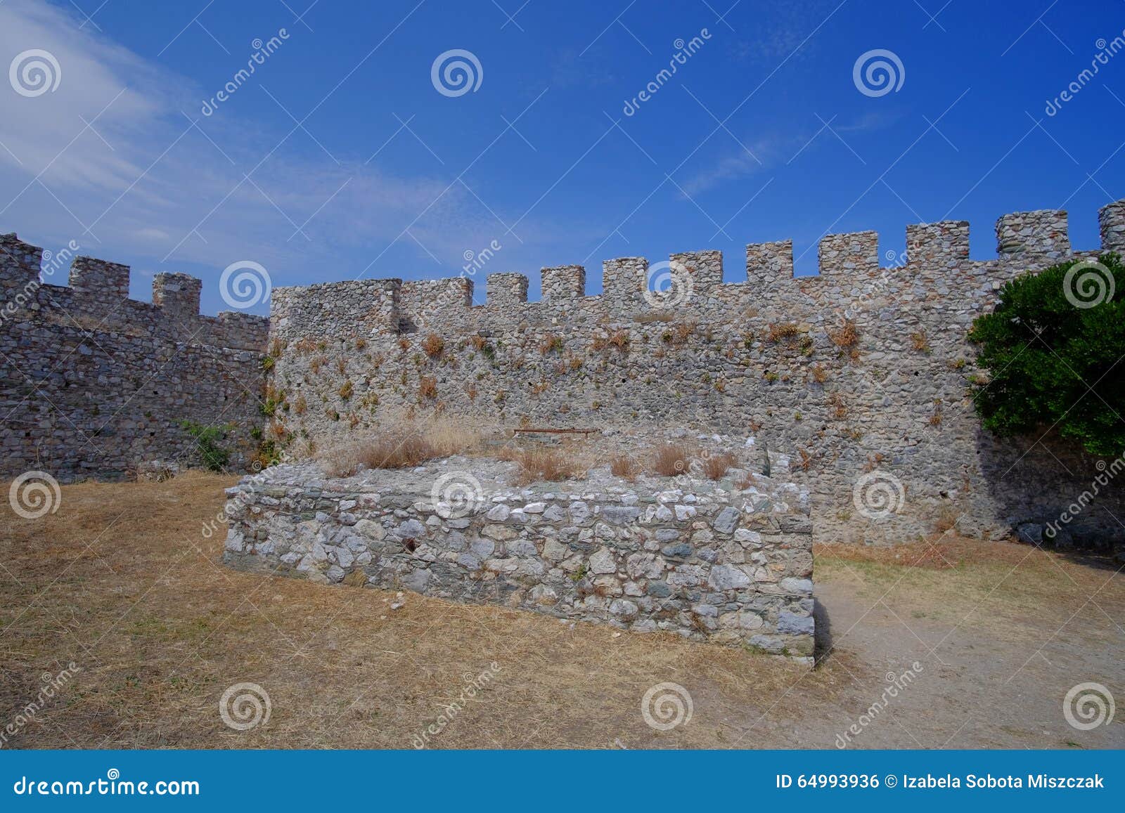 Platamon Castle in Greece stock photo. Image of greece - 64993936