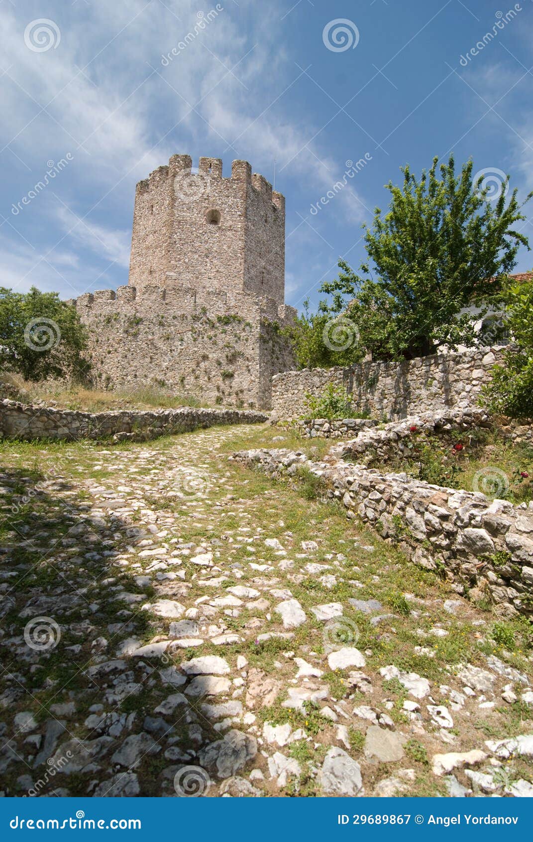 Platamonas castle stock image. Image of culture, greece - 29689867