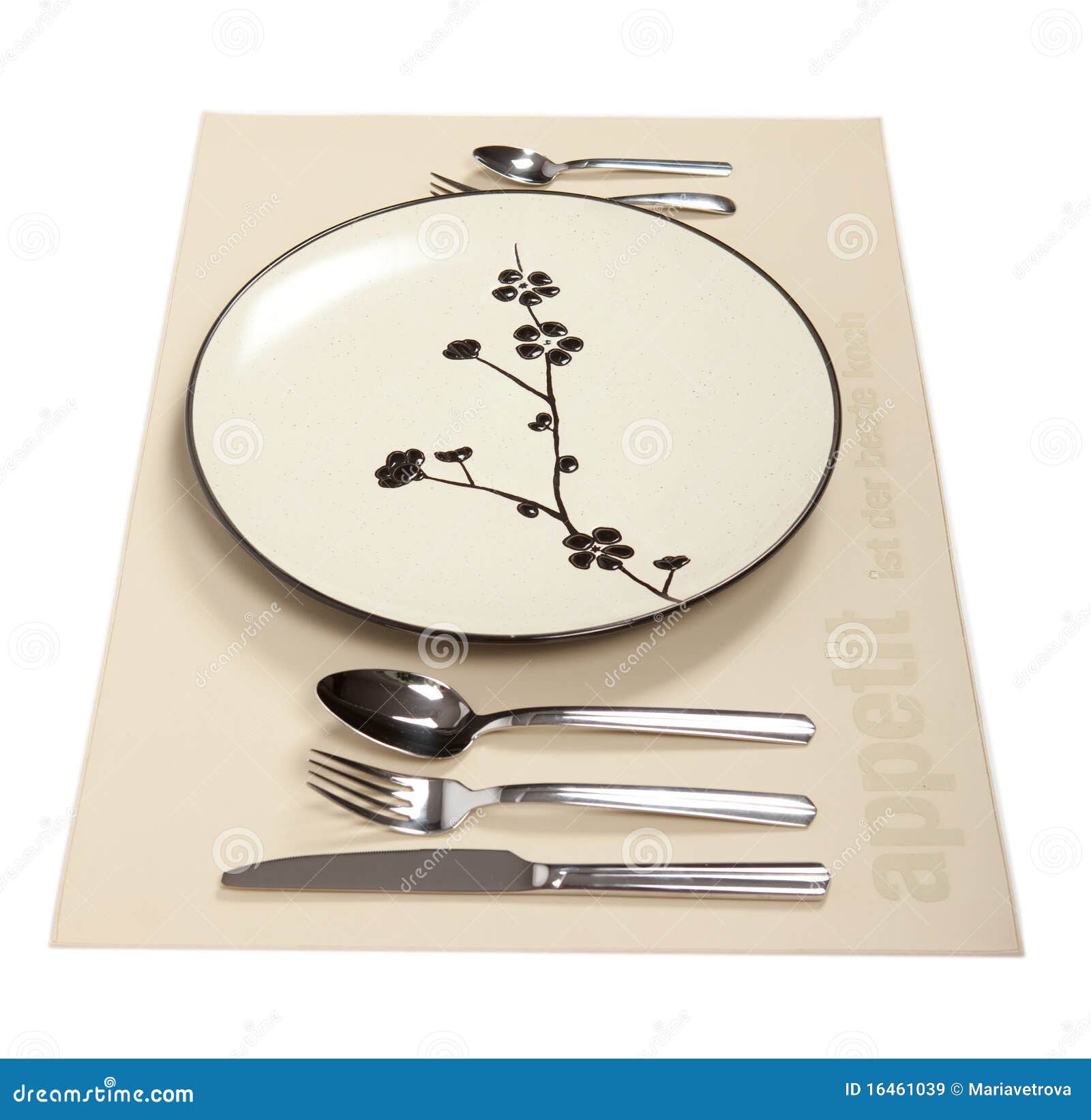 Plate stock image. Image of silverware, restaurant, equipment - 16461039
