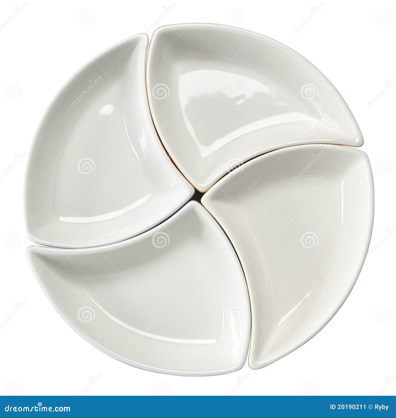 Plate stock image. Image of empty, domestic, divided - 20190211