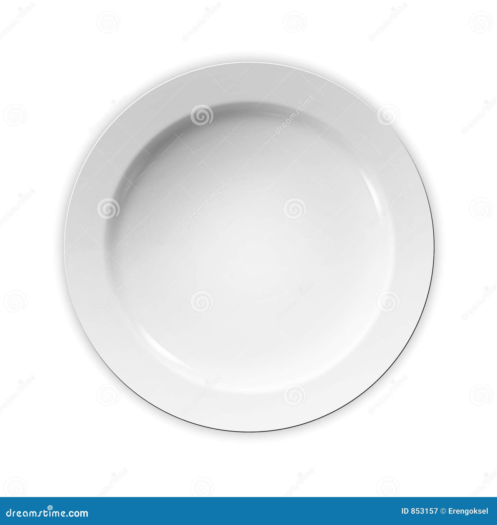 Plate stock illustration. Illustration of plate, serving - 853157